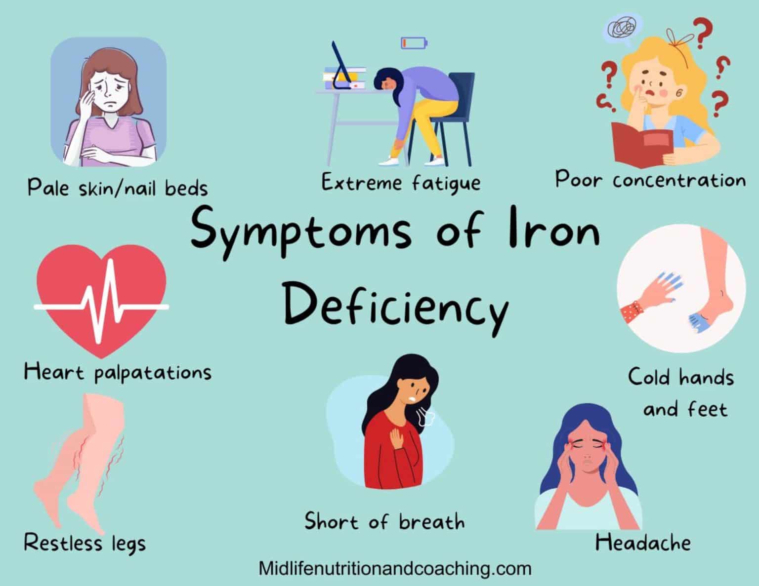 Do Women Over 50 Need Iron? What You Need to Know. - Midlife Nutrition ...